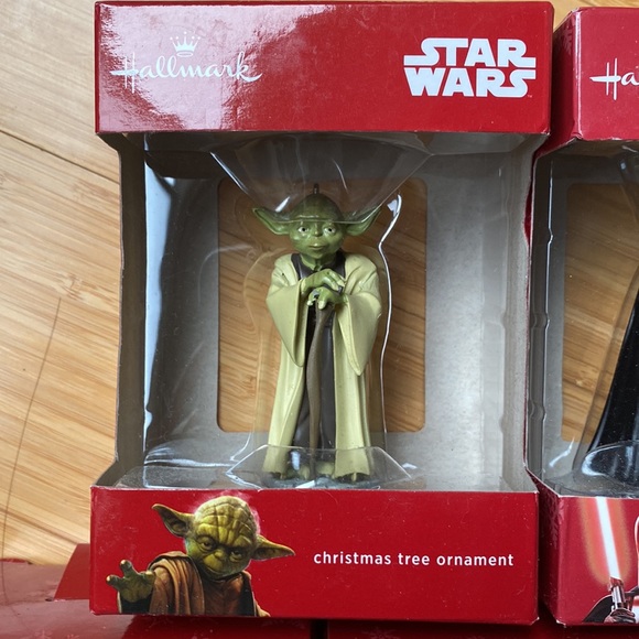 Holiday | Vintage Hallmark Star Wars Collectible Keepsake Ornament Yoda ...